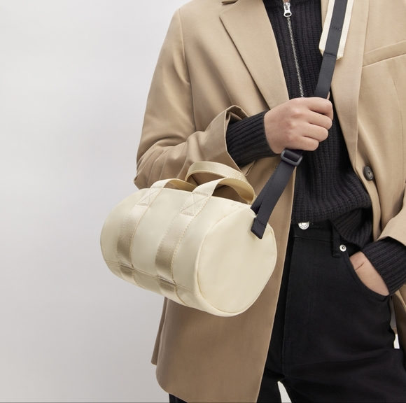 Everlane | Bags | Nwot Everlane Cream Mini Tote Bag With Minimalist ...